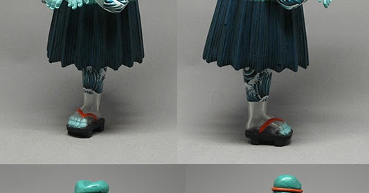 Karakasa Tattoo Man Kabuki Clear from Secret Base x Toy Art Gallery Lottery