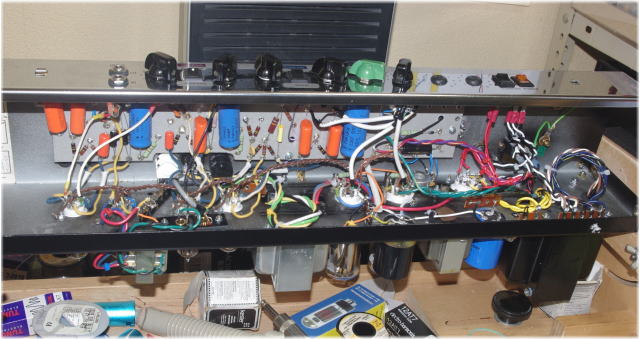 ギターアンプの修理屋さんです by GAMPS: Laney VC30 ポイント・ツー・ポイント( hand wired ) New Amp