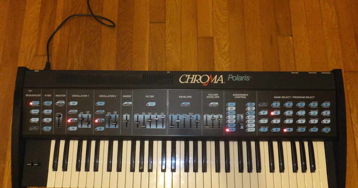 MATRIXSYNTH: FENDER RHODES CHROMA POLARIS SYNTHESIZER SN 301431
