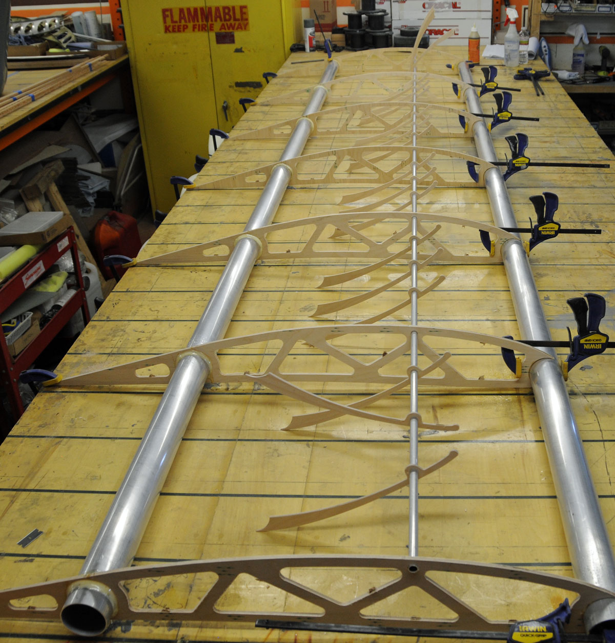 Standard Pilot Blog: Wing Build Update with wood ribs, Part 1