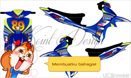 Contoh Desain Branding Motor