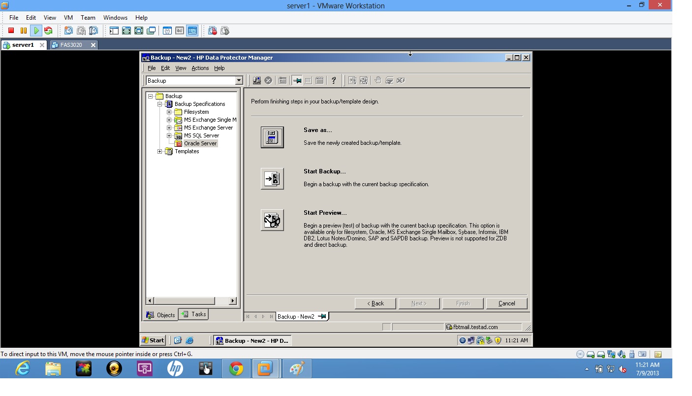 Remote Infrastructure Management: HP Data Protector integration with ...