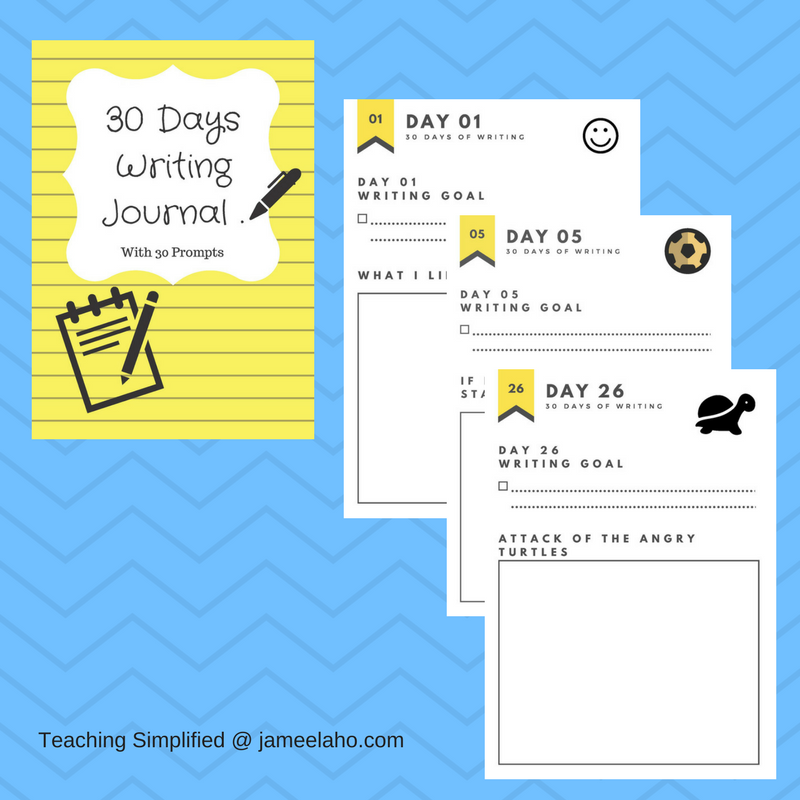 ILMA Education: 30 Days of Writing for Kids