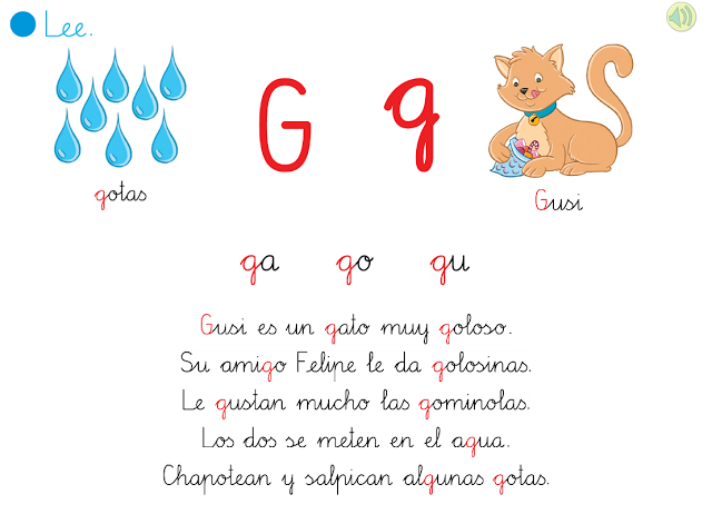 INFANTILES DE ANA V.: LA BIBLIOTECARIA G Y LOS SONIDOS GA, GO ,GU, GUE ...