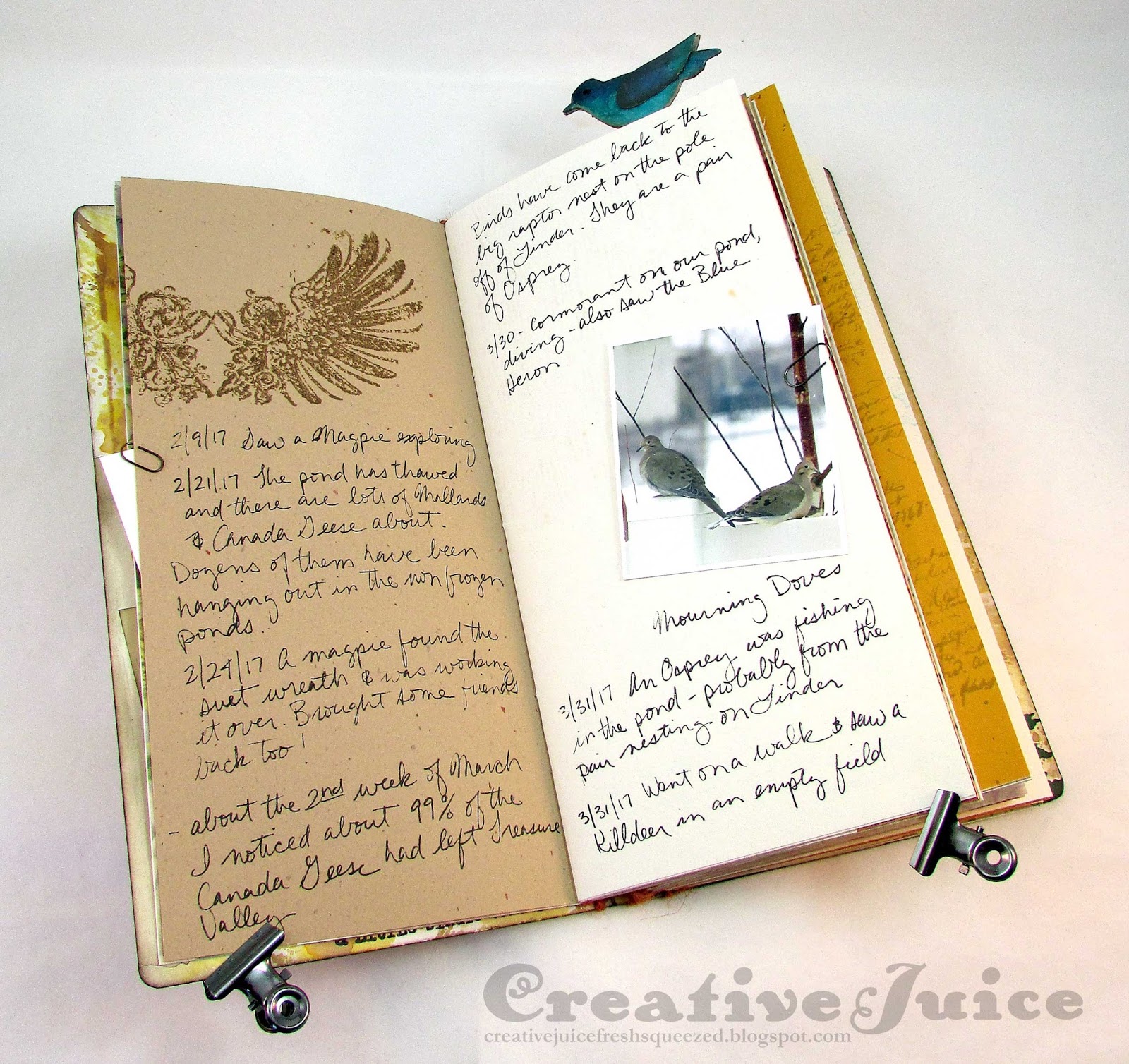 Creative Juice: Heartfelt Journal with Eileen Hull