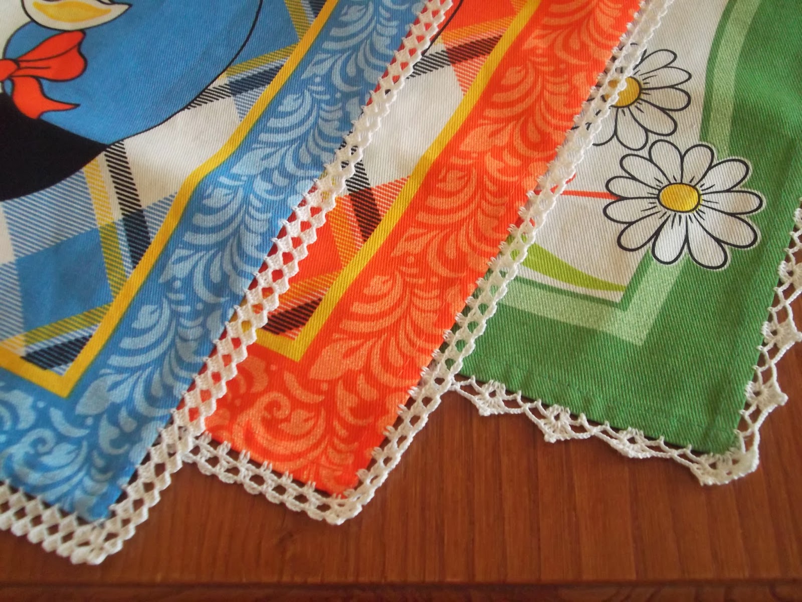 Simplesmente crochet !: Panos com picô