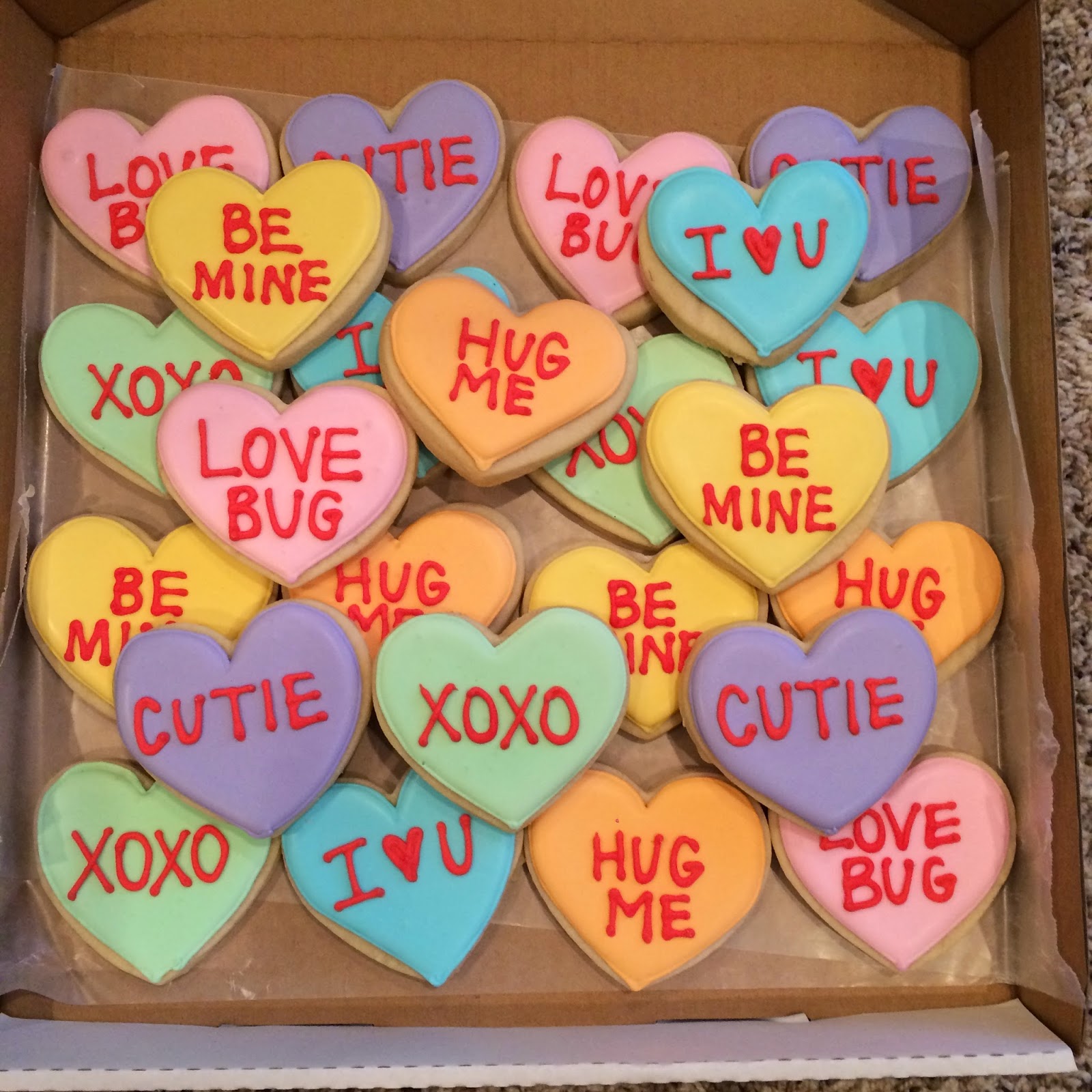 Keeping Up With The Bandermann's: February Cookies