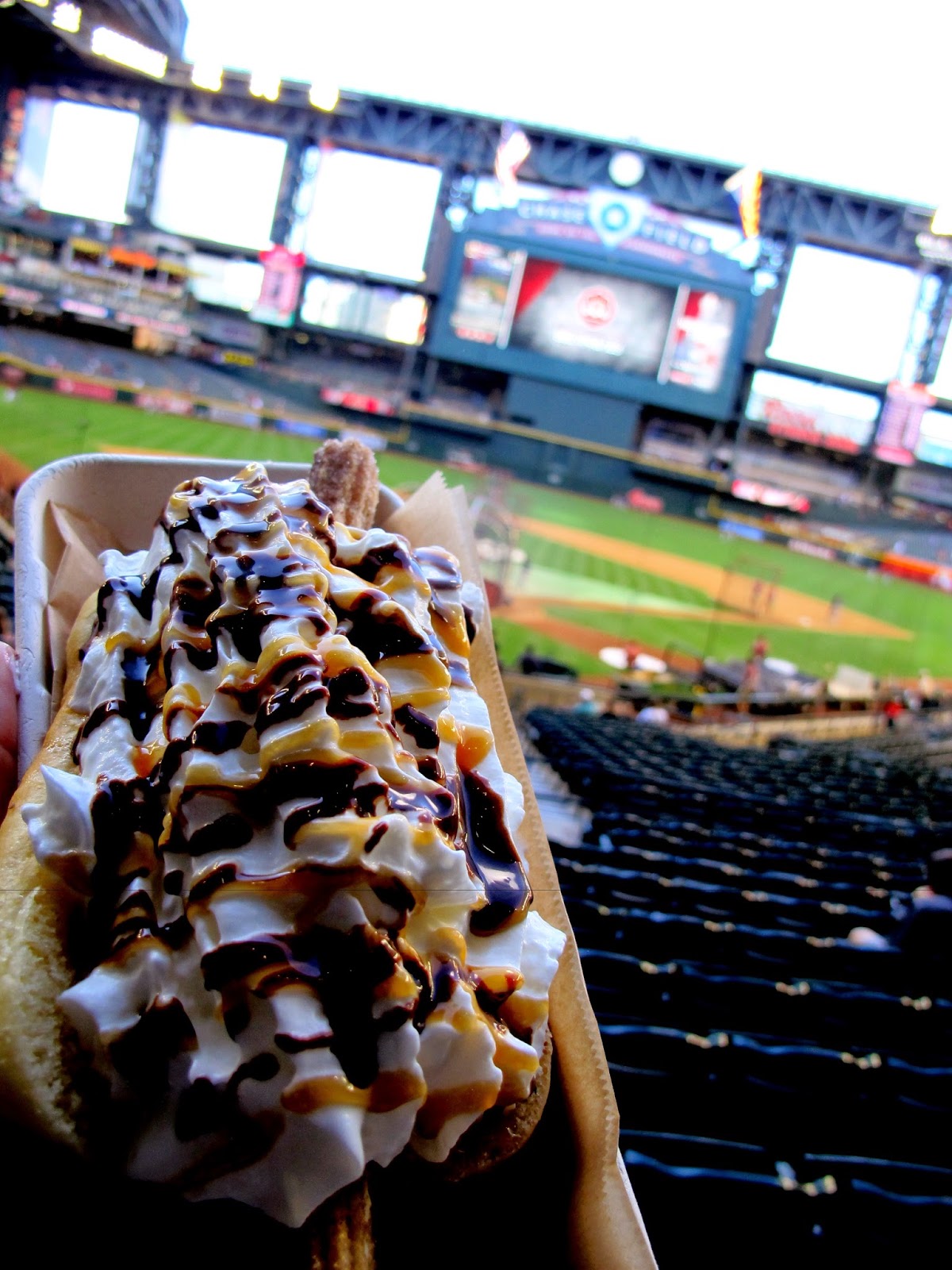 Blog About a Dog: Arizona Diamondbacks: Churro Dog