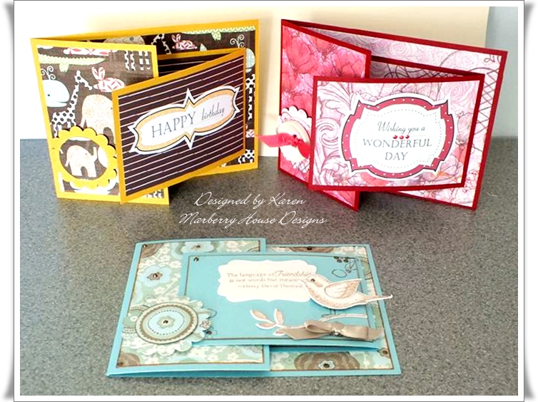 Serendipity Dragonfly: Sample cards