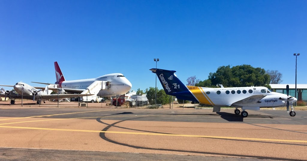 Central Queensland Plane Spotting: Careflight (NT) King Air VH-ZCX ...