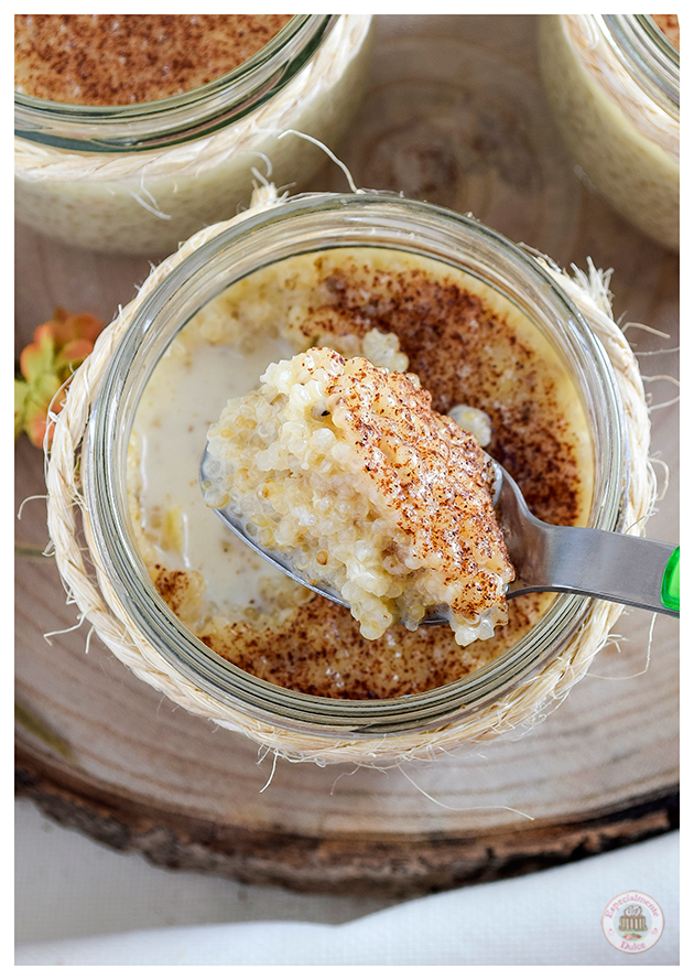 Quinoa con leche, con aroma de canela y limón | Especialmente Dulce