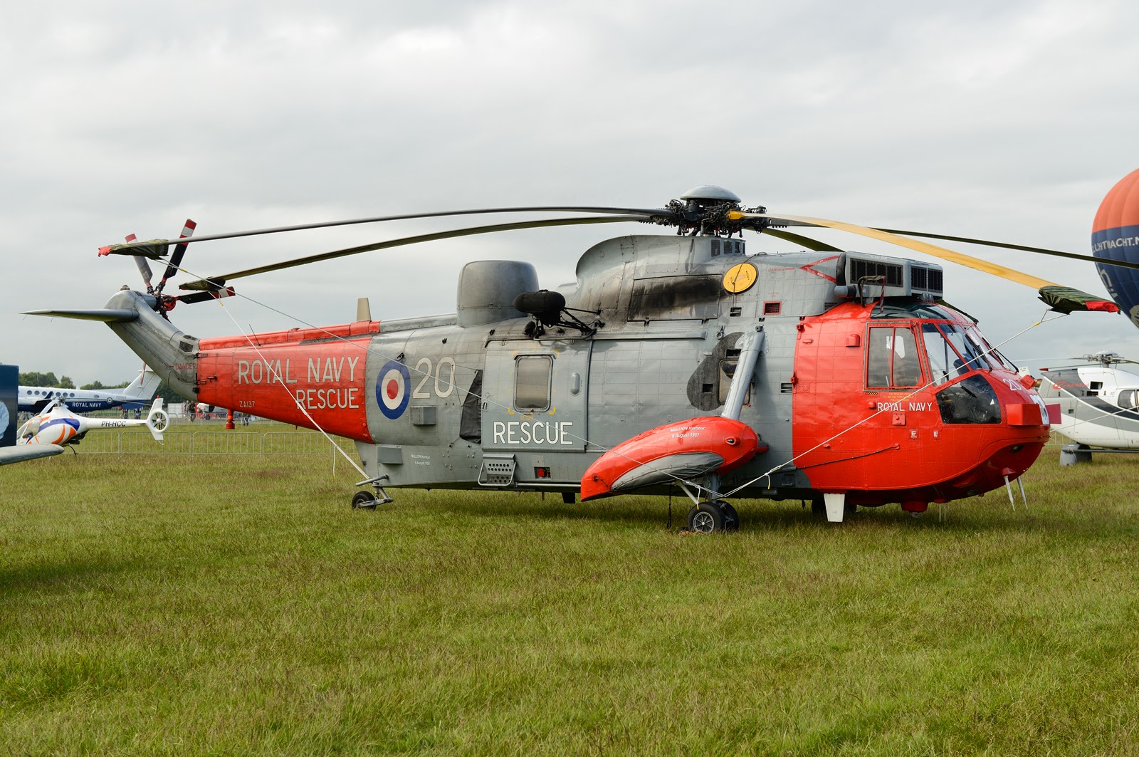 Photo spotter: ZA137 Westland Sea King HAS.5 Fleet Air Arm 20 June 2014