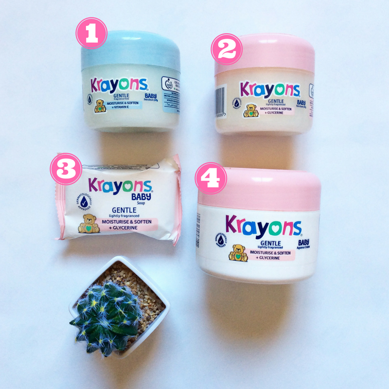 Victoria Justine Cloete: Krayons Baby Gentle Range