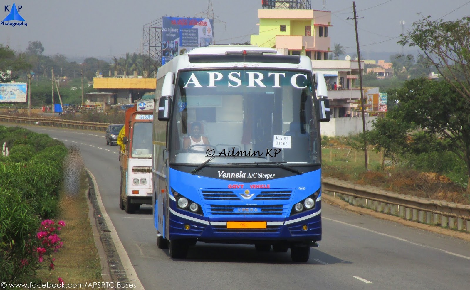APSRTC BRAND NEW VENNELA AC SLEEPER BUS VEERA COACH ASHOK LEYLAND ENGINE.