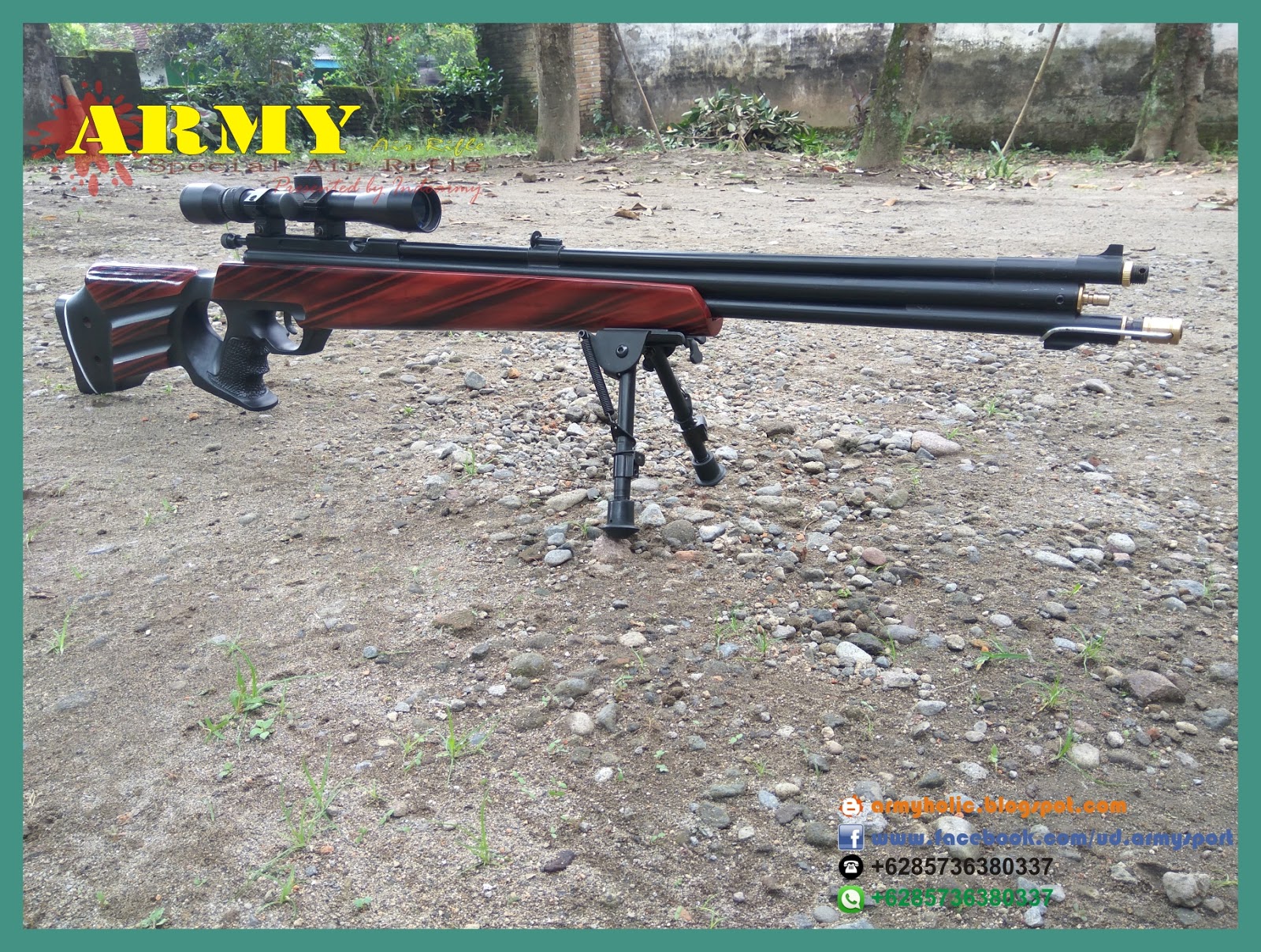 SENAPAN ANGIN GEJLUK RED ARMY 19 / 60 DWP MURAH : Supplier Senapan ...