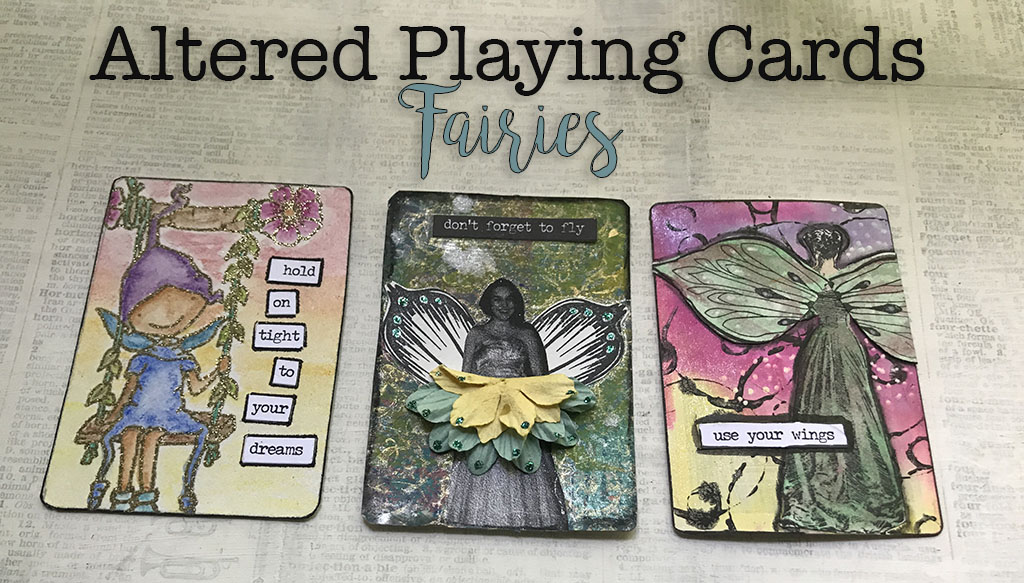 CraftyHope: Fairy Altered Playing Cards (ATCs)