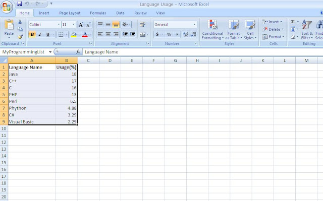 C# Tutorials: Connect to Excel using ODBC in C#