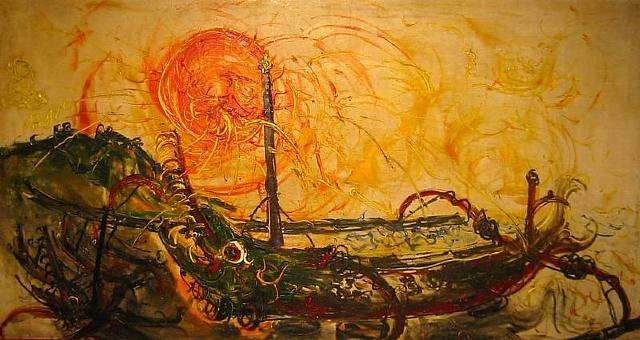 Karya Lukisan Affandi 007 - Art Collection