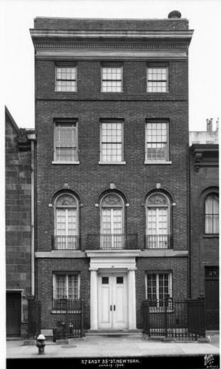 Daytonian in Manhattan: The Lost Geo. B. Torrey House--No. 27 East 35th ...