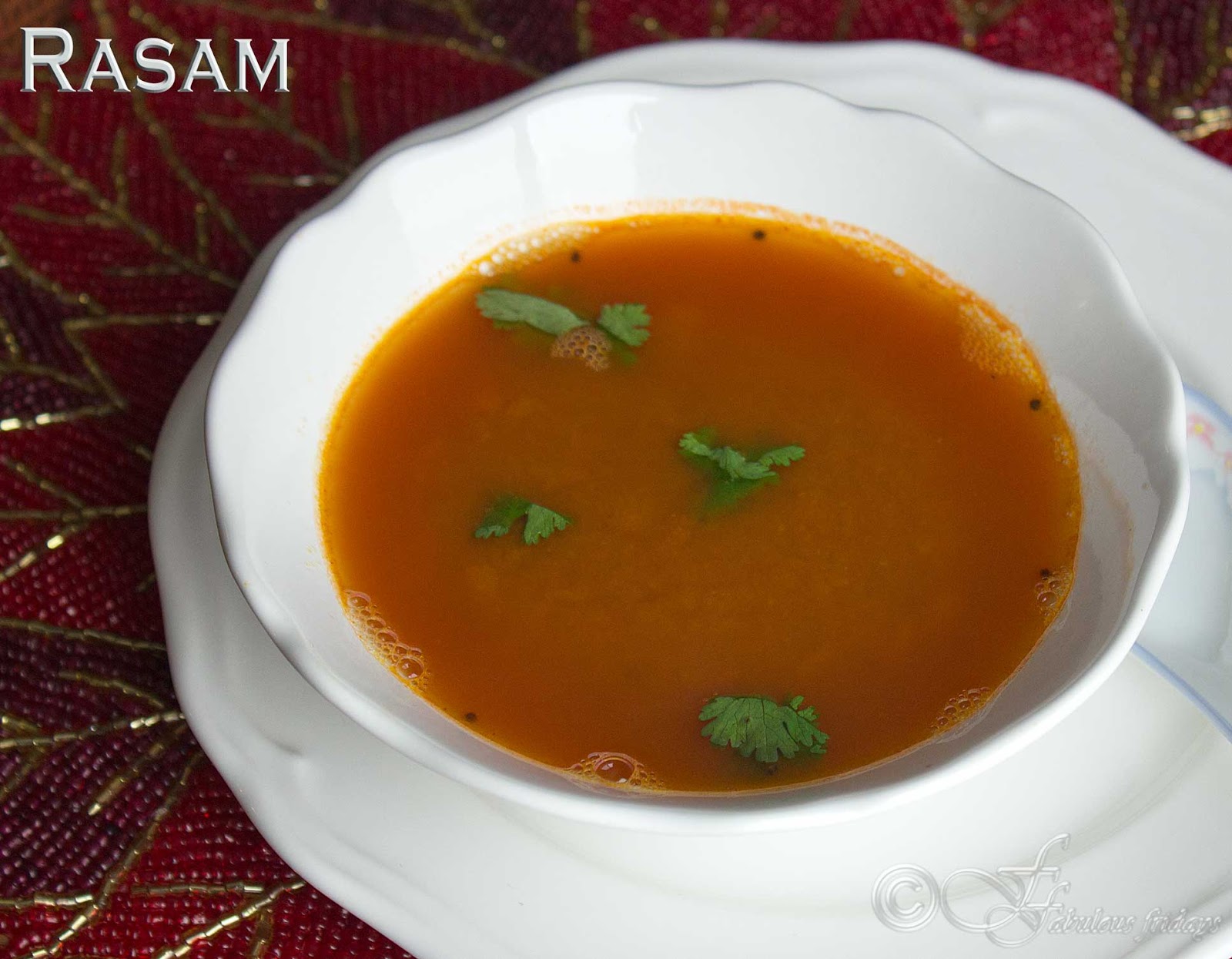 fabulous fridays: Rasam