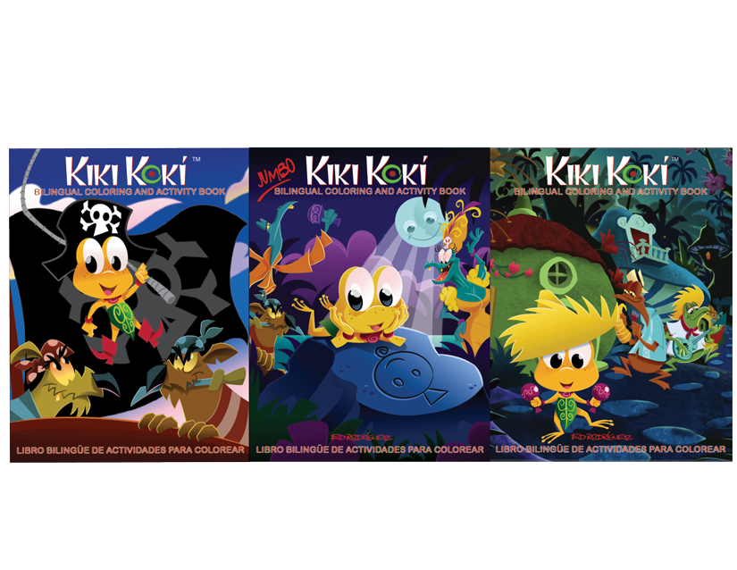 Kiki Kokí: New Coloring Book Art