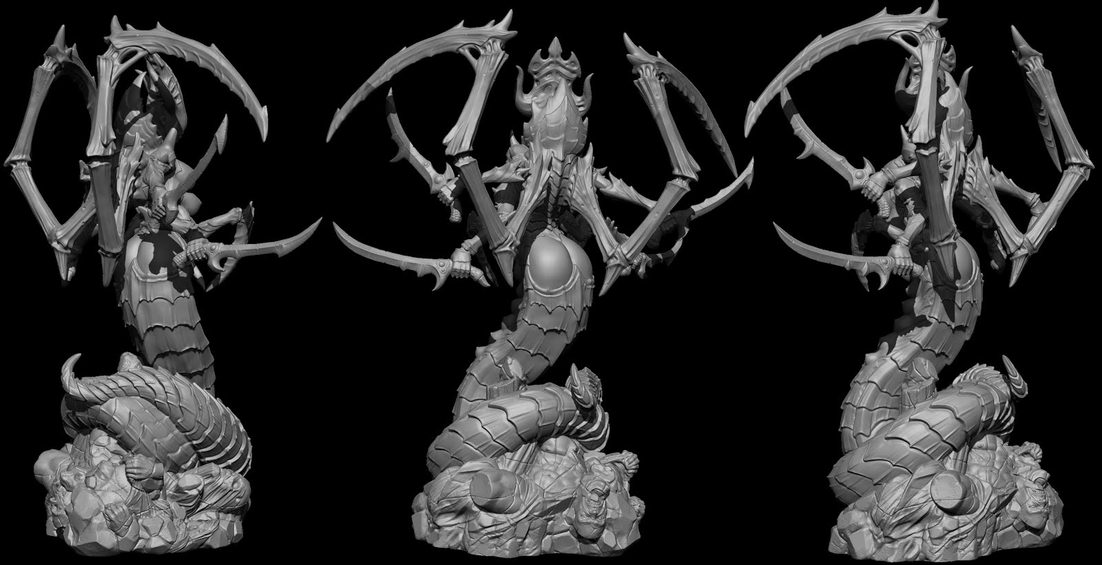 Miguel Hernández Urbina: Lady of Depravity ( Creature Caster ) Miniature