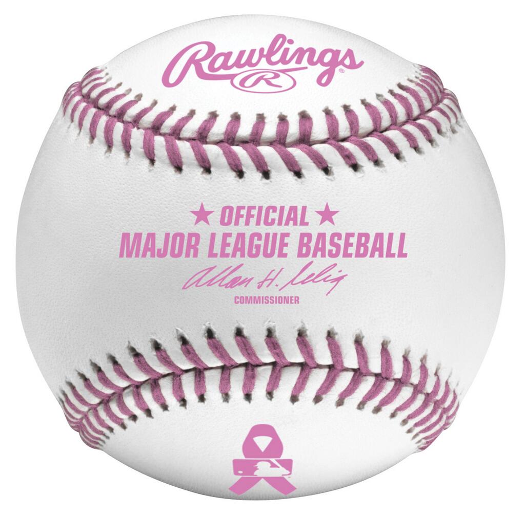 the other paper: Major league baseballs will have pink stitching for ...