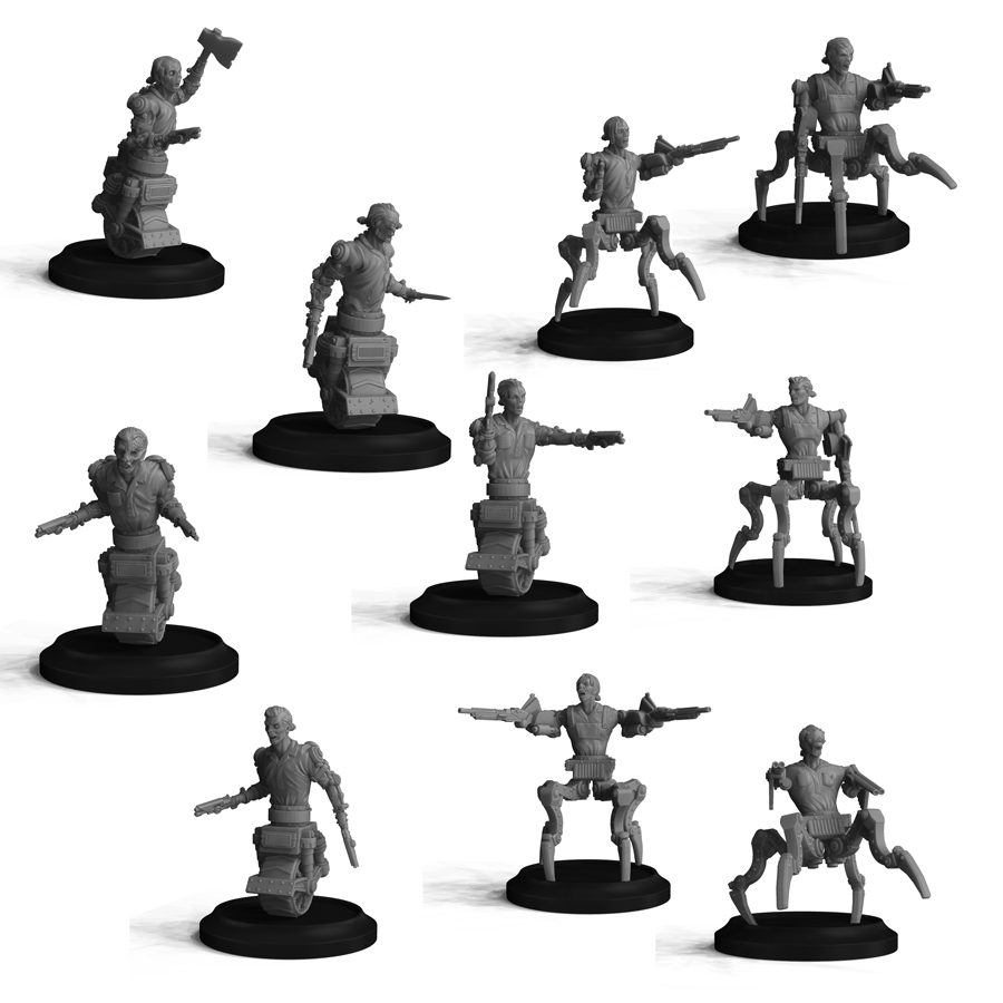 The Dead Tau Project: Cost Comparison: WWX vs Malifaux vs Warmachine