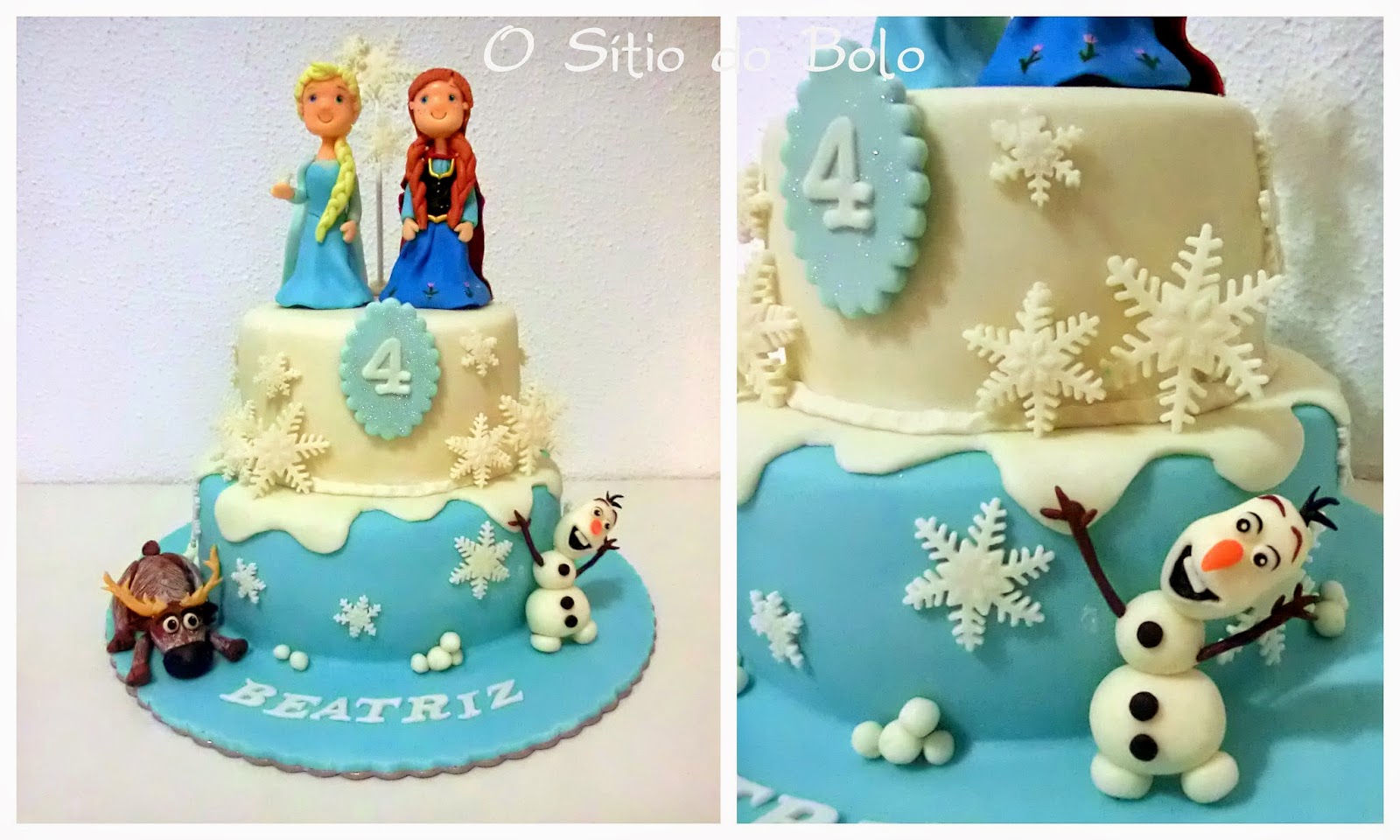 O sitio do bolo: Bolo Frozen