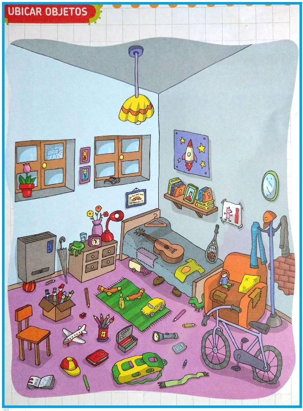 ¡Somos 1°!: ACTIVIDAD SOBRE EL ESPACIO: UBICAR OBJETOS