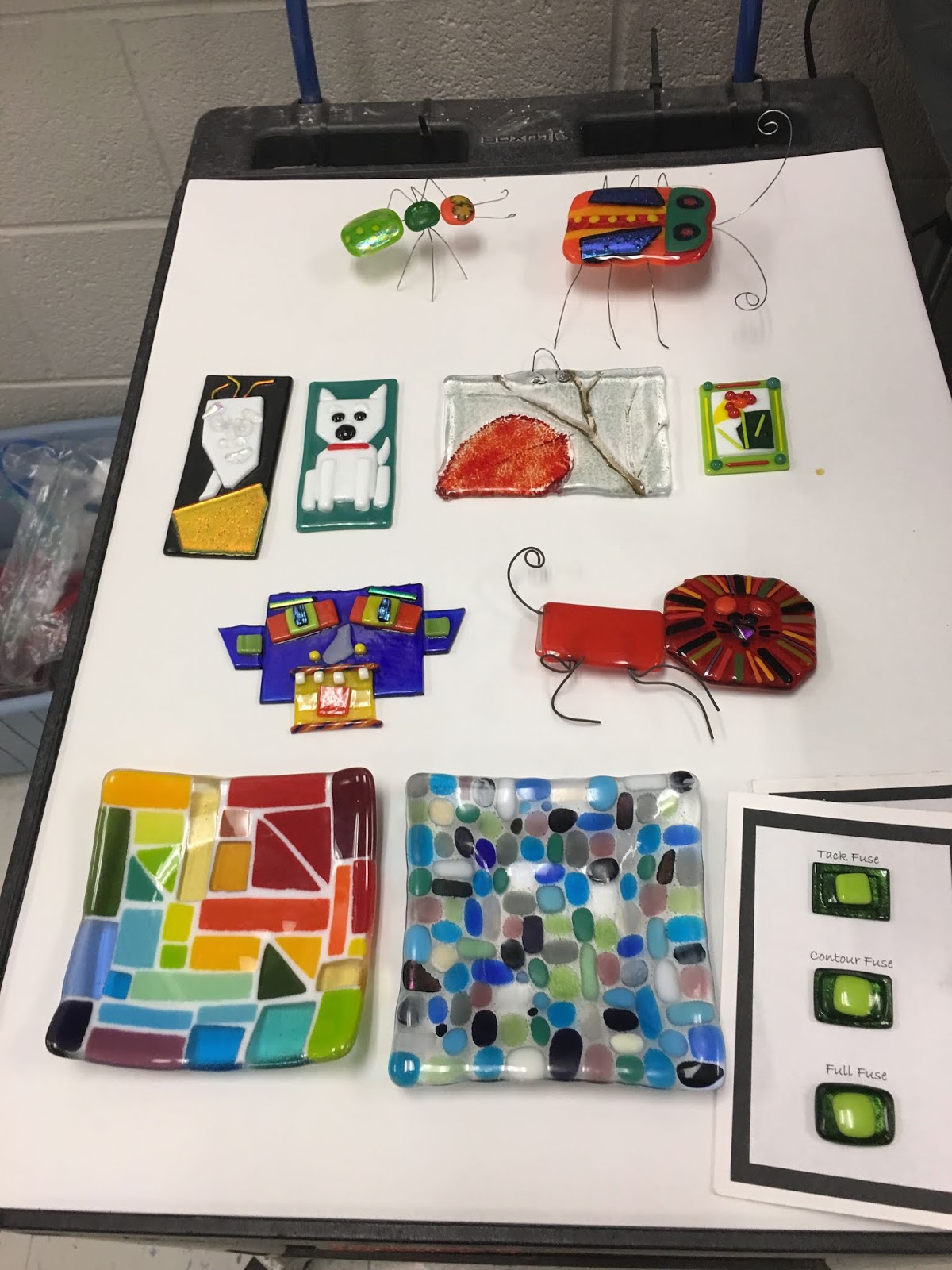 Art Room Blog: Glass Fusion Workshop...