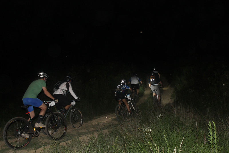 Riding Uphill Both Ways: Into the Darkness: Town Run Night Race Report