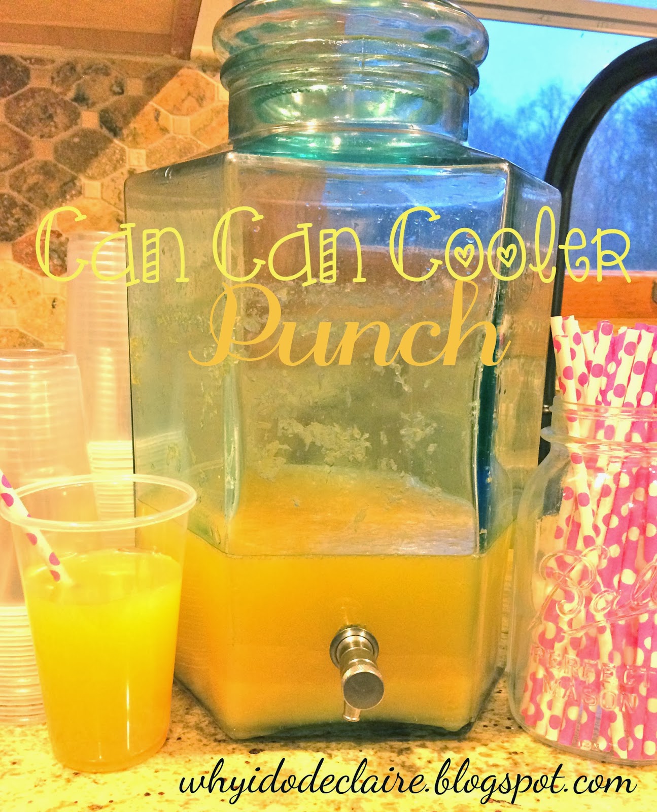 Can Can Cooler Punch - I do deClaire