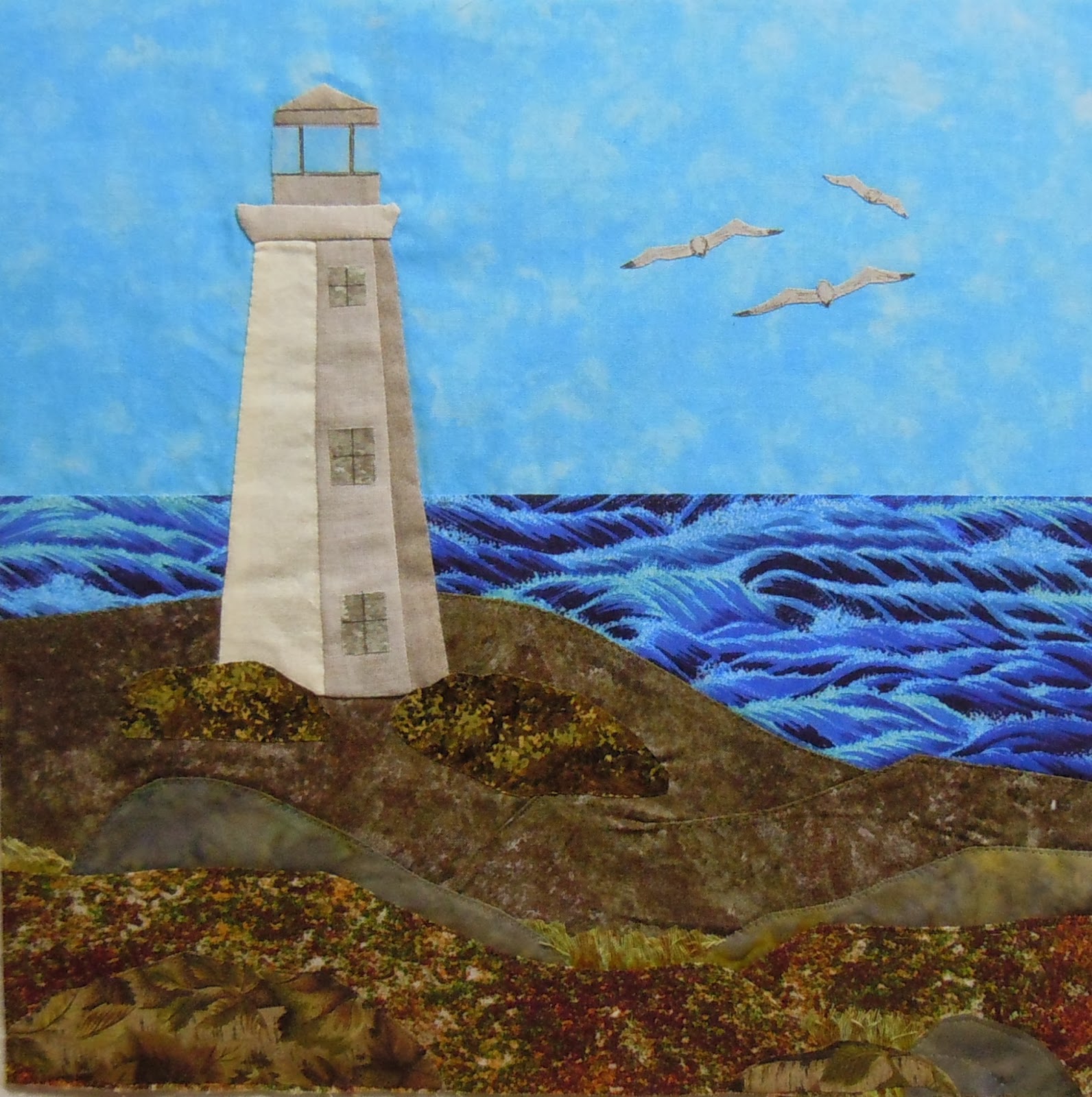 The Light-hearted Quilter: My Newfoundland Quilt