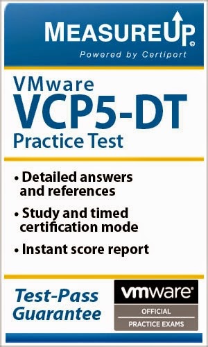 VMware Certification Marketplace: Preparing for Your VCP5-DT Exam