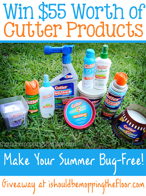 Cutter Insect Repellant Pack Giveaway {worth $55} | i should be mopping ...