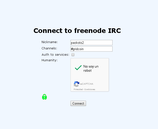 Consejos, Trucos y más: Entrar al IRC freenode y en los canales de altcoins.