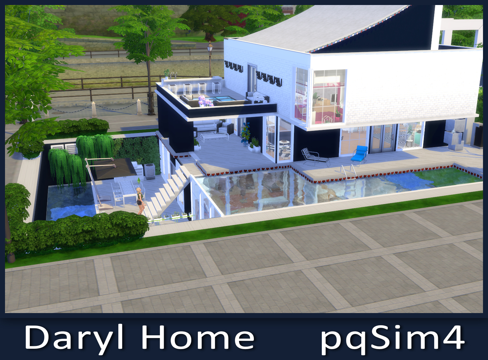 Daryl Home. Sims 4 Speed Build.