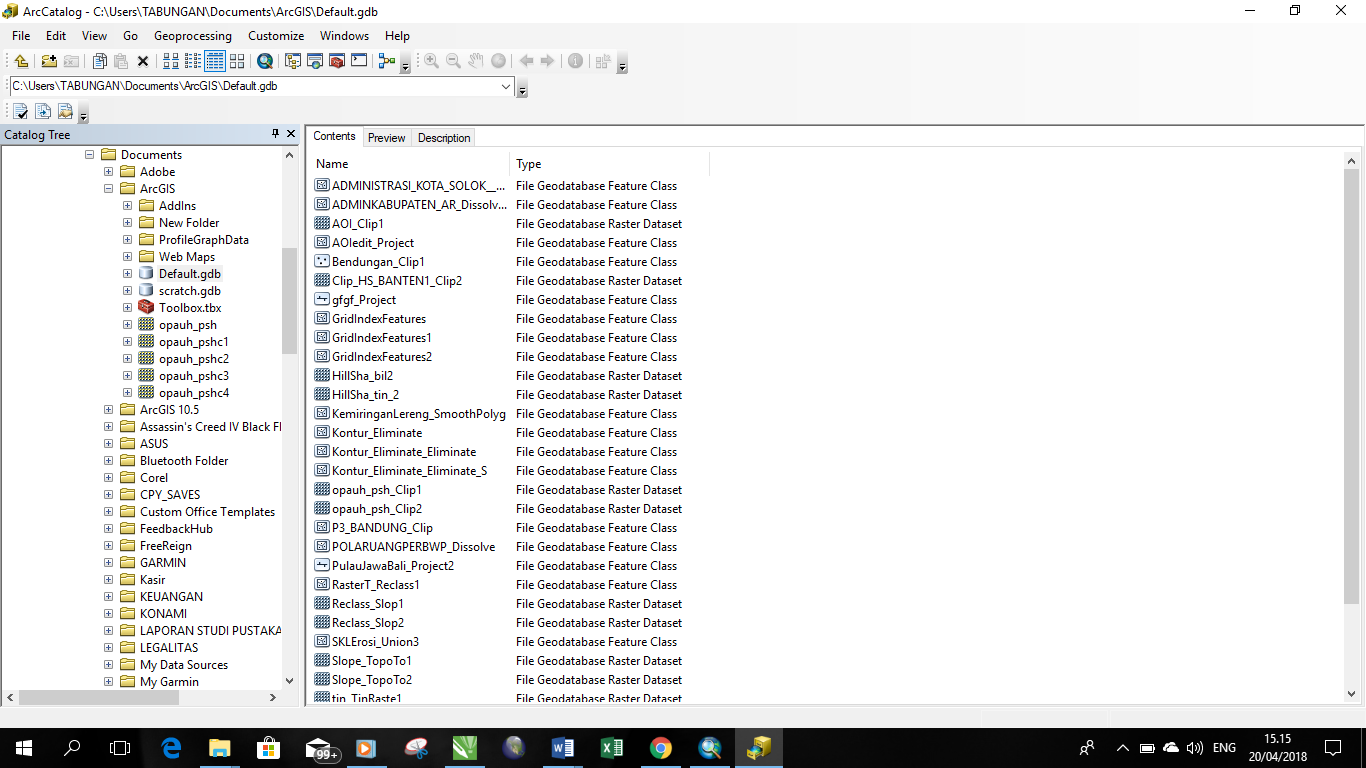 Belajar GIS: MENGENAL SOFTWARE ARCGIS