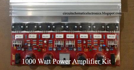 1000w Audio Amplifier Circuit Diagram