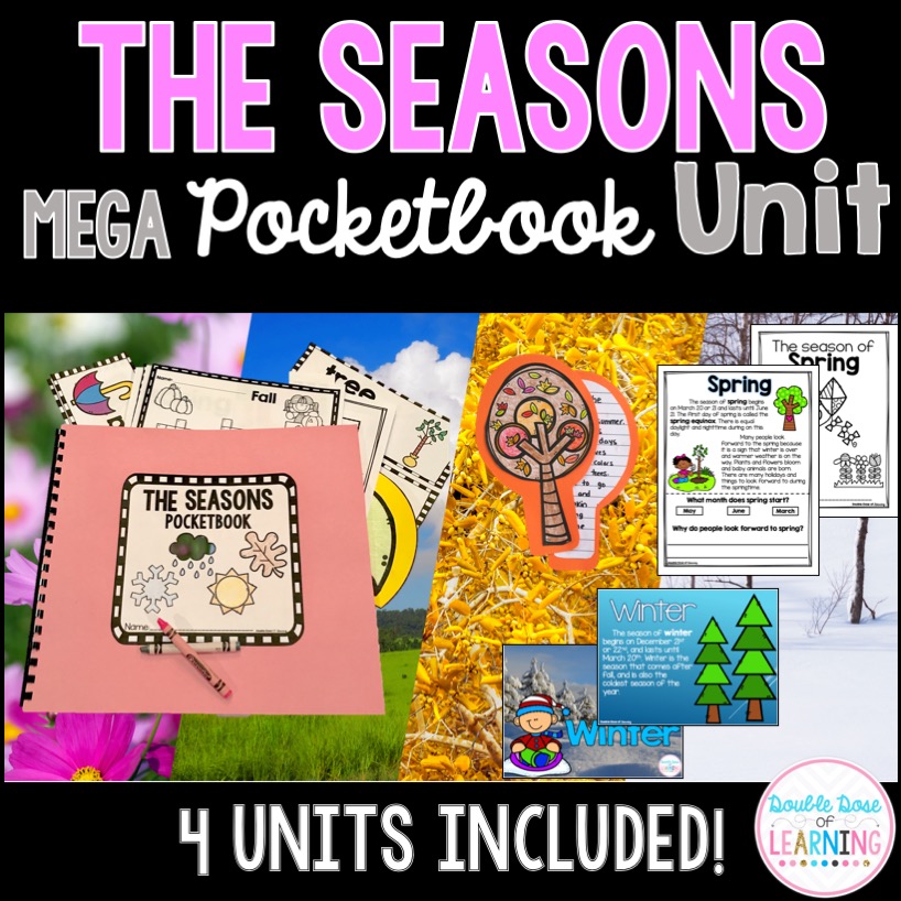 Science Pocketbook Units! - Double Dose of Learning