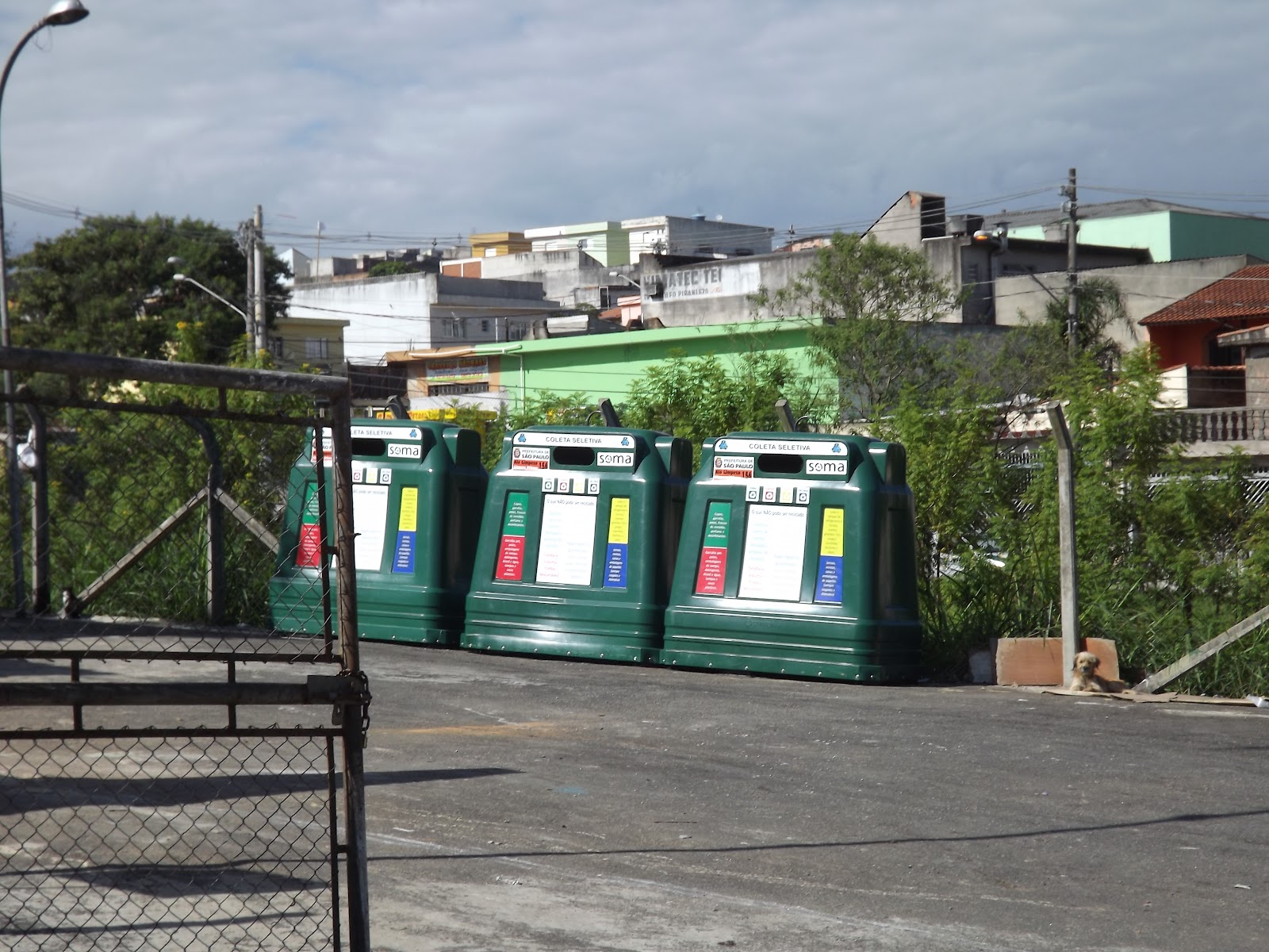 Revitalização do Cipoaba: Reciclagem,ecoponto e um tal,... Tiranossauro!