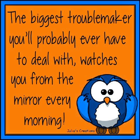 Julia's Creations: The biggest troublemaker