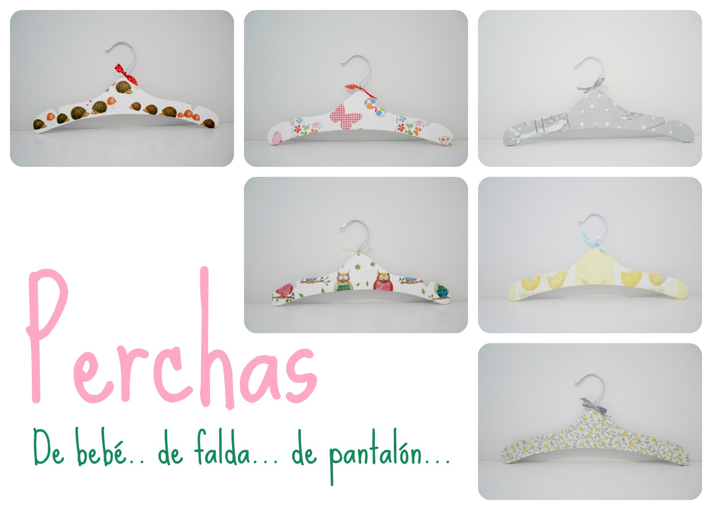 Vueltas al coco: Perchitas de bebé