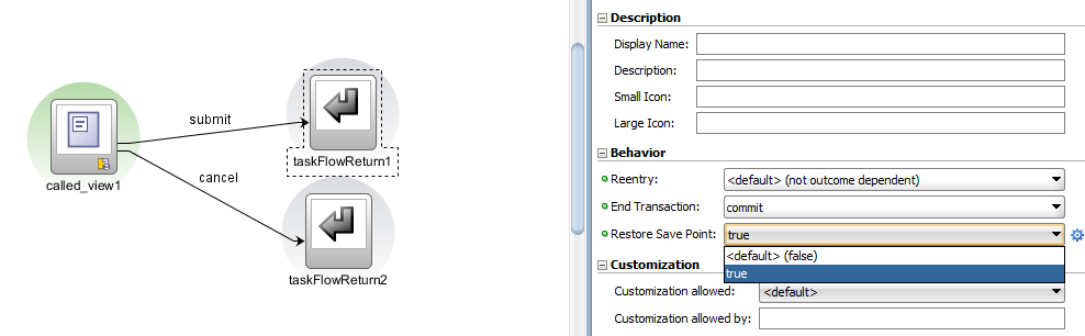Oracle ADF World: ADF TaskFlow Transaction Basics