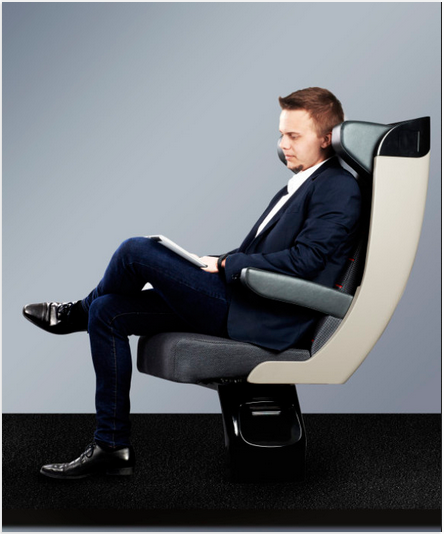 The new TGV seats from the train unveiled - Buzz