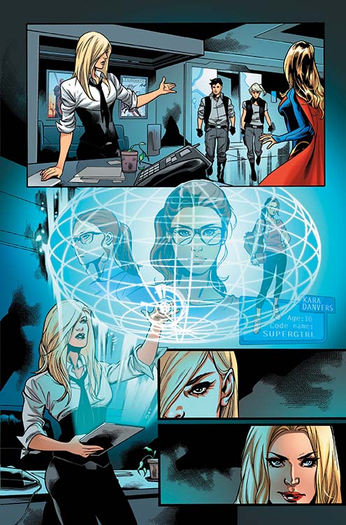 Comic Frontline: SDCC 2016: DC First Look Supergirl: Rebirth #1 ...