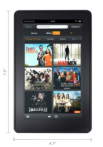 Amazon Kindle Fire review and specs