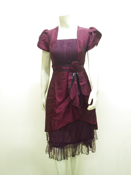 Ladies Gaun Pesta Fashion Elegant Tafeta Import | LC-3627-UgA ~ Gaun Pesta