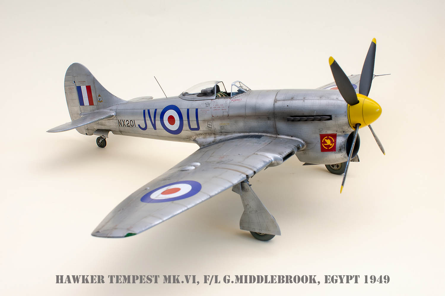SH32055 Tempest Mk.VI - a 1/32 scale model fabulously built by Mila Hraban